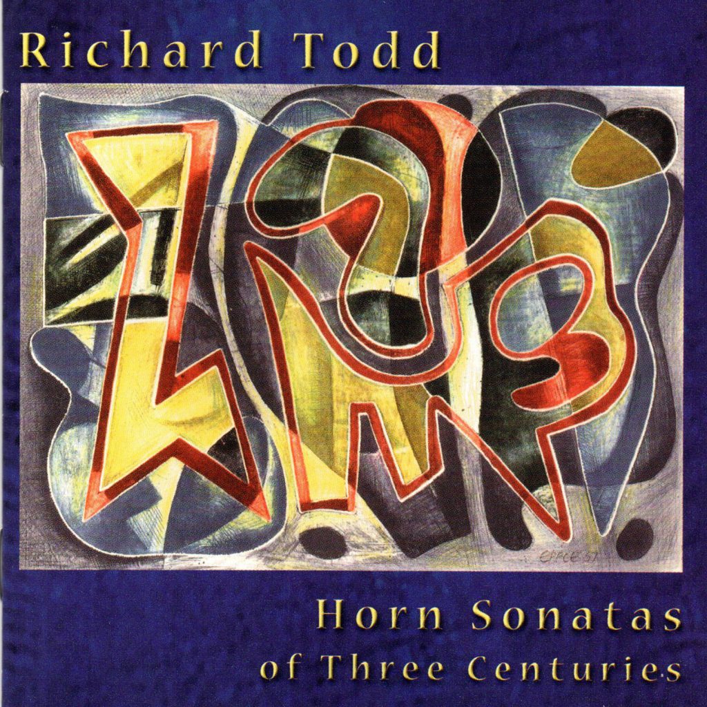 GM2070 Richard Todd: Horn Sonatas of Three Centuries Music of Beethoven ...